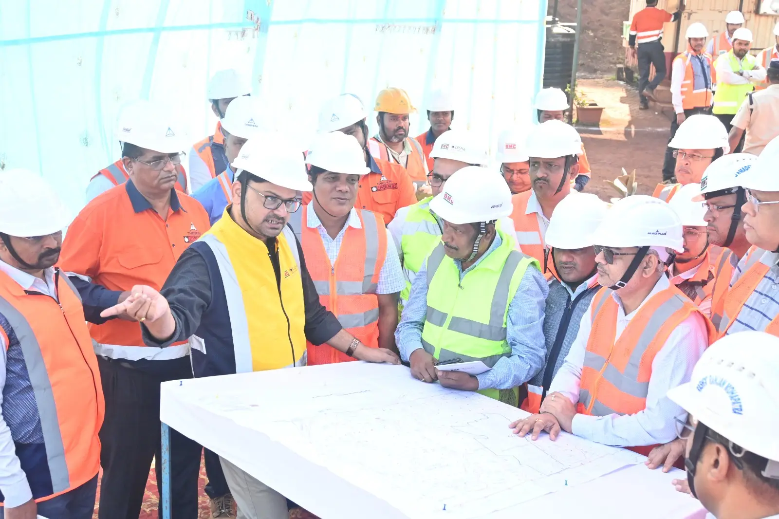 OMC MD Reviews Barbil Iron Ore Mines To Boost Production Efficiency ...